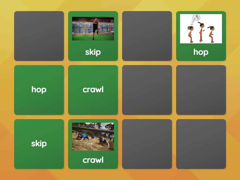 Movements! Pairs - Matching pairs