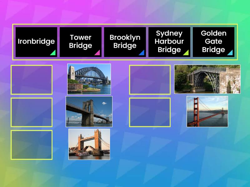 Famous Bridges Matchup - Match up