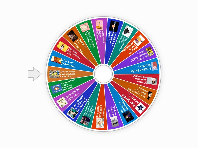 Expressions with infinitive (to +) - Spin the wheel