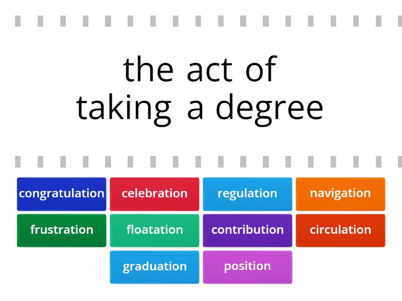 Morpheme Magic Suffix #6 ion, tion - Find the match