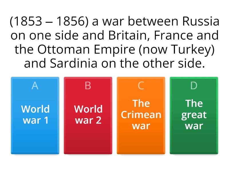 History vocab - Quiz