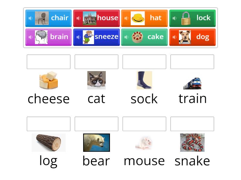 Rhyme Matching - Match up