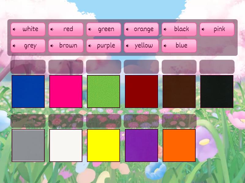 colours - Match up