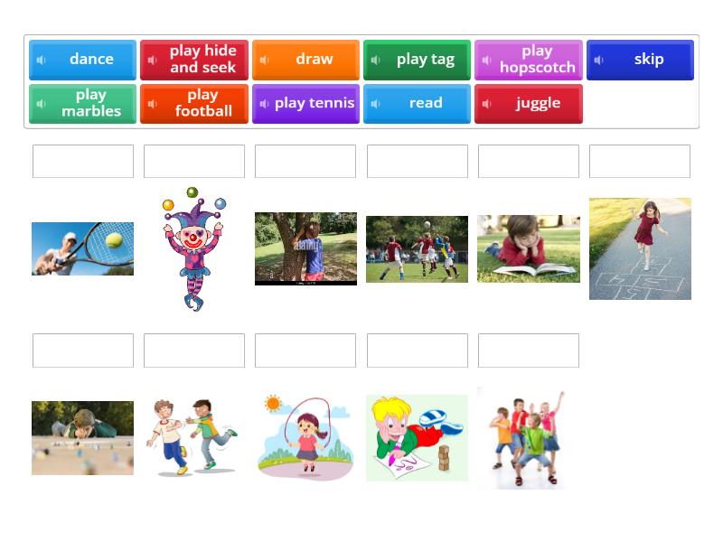 unit 1 - Une las parejas