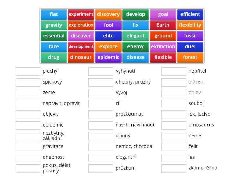 Kvarta_Vocab U5 (1/2b) - Match up