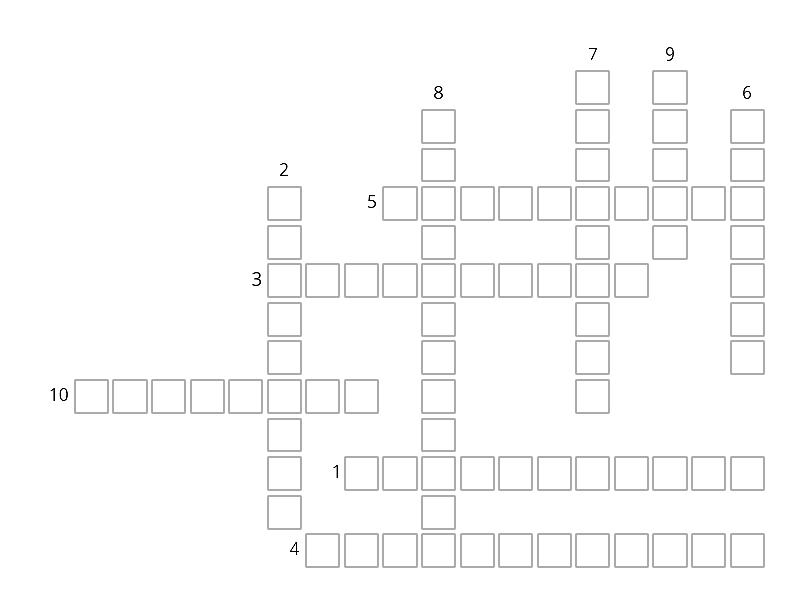 Futuro de indicativo regular (crucigrama) - Crossword