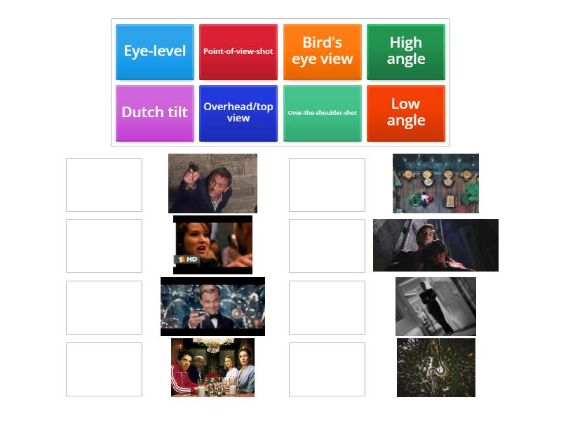Camera angles - Match up