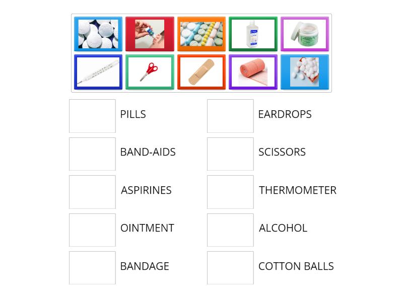 FIRST AID KIT 5 - Match up