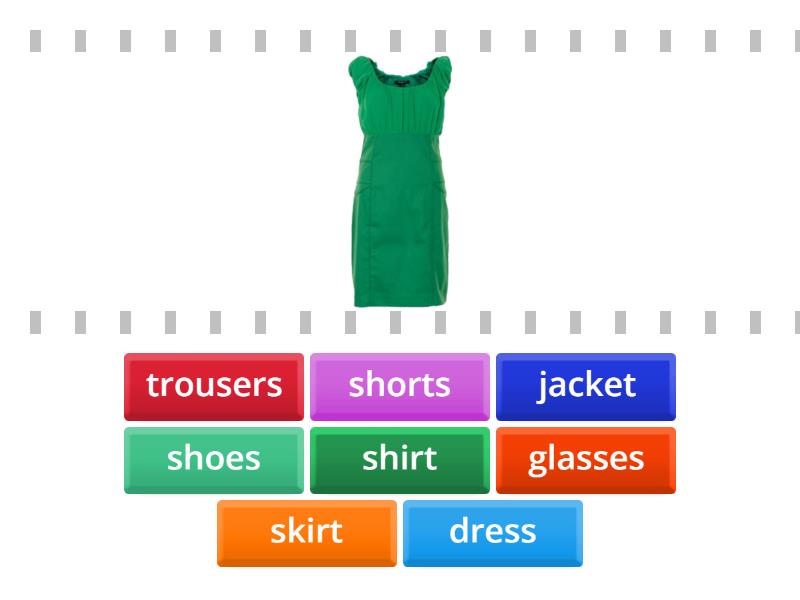 Clothes (Starters) - Find the match