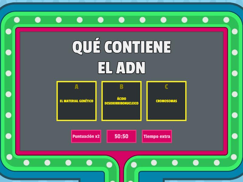 ADN - Concurso de preguntas
