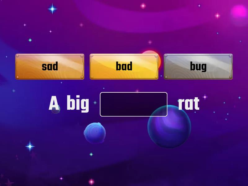 Bob is a bug - Complete the sentence