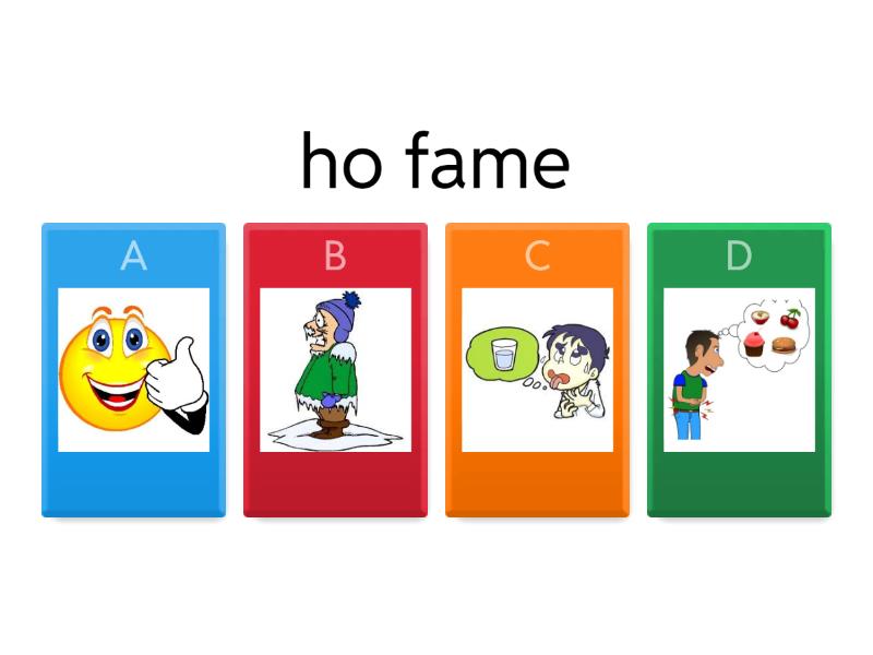 Ho fame! - Quiz