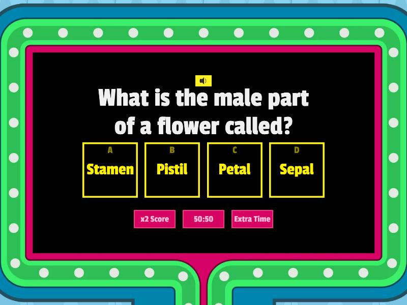Pollination Quiz - Gameshow quiz