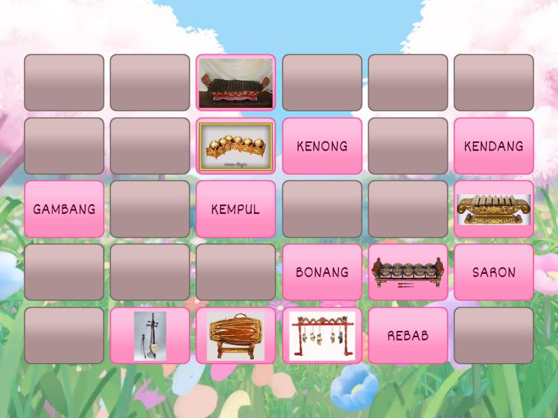 GAMELAN - Matching pairs