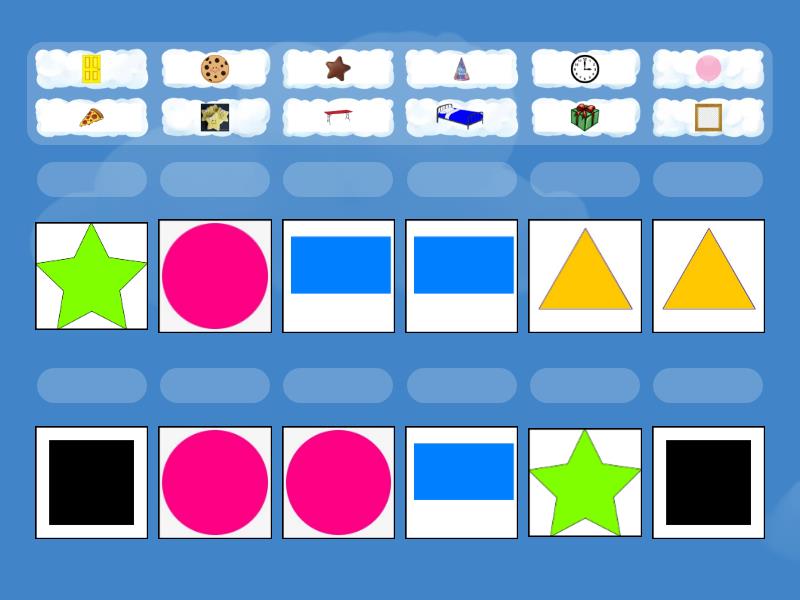 Matching Shapes - Match up