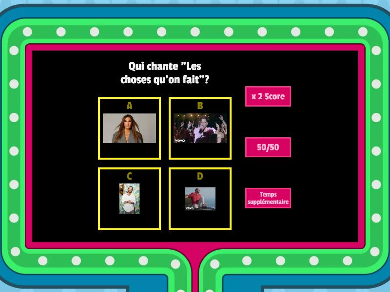 Manie Musicale 2024 - Les artistes Game Show - Concurso de preguntas