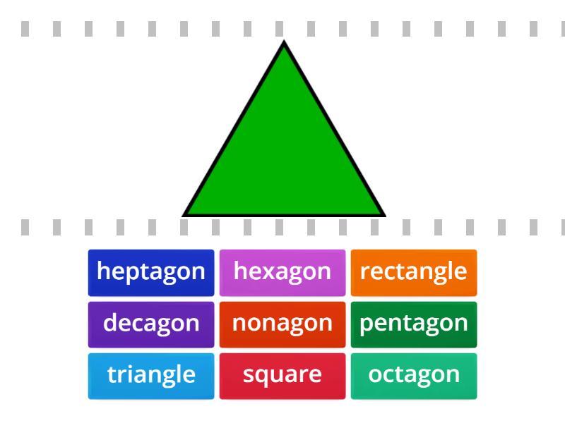 Recognize Polygons Find The Match