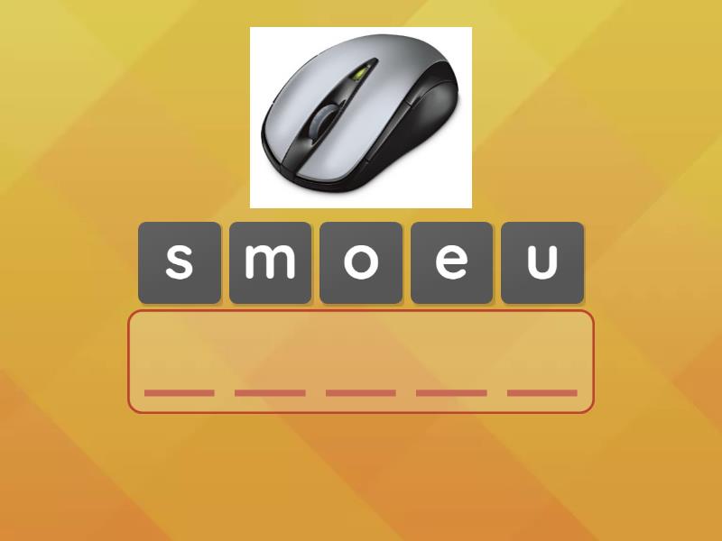 computer vocabulary - Anagram