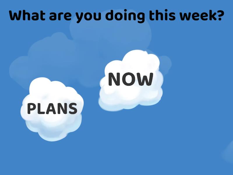 2 Present Continuous for plans - Flying fruit