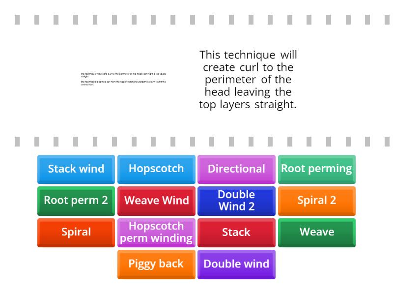 Advanced perm wind techniques - Find the match