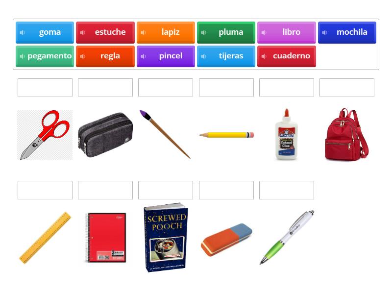utiles escolares - Match up