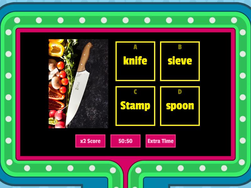 inside the kitchen - Gameshow quiz