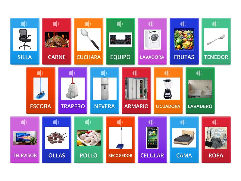 ELEMENTOS DEL HOGAR - Flip tiles