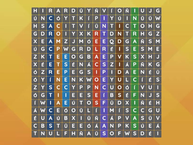 SOPA DE LETRAS BIOLOGIA - Wordsearch