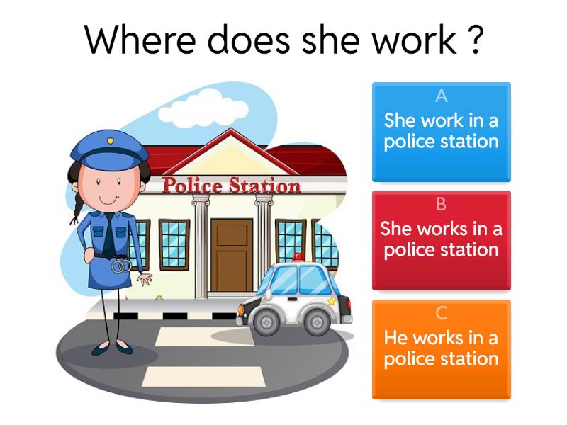 FF4 - Unit 2: L2 - Grammar - Where does he/she work? (Ms. Hằng) - Đố vui