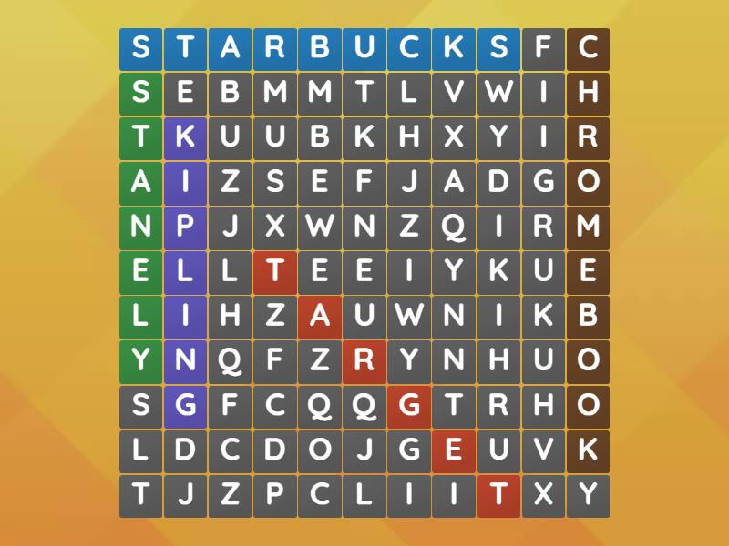 Brand - Wordsearch