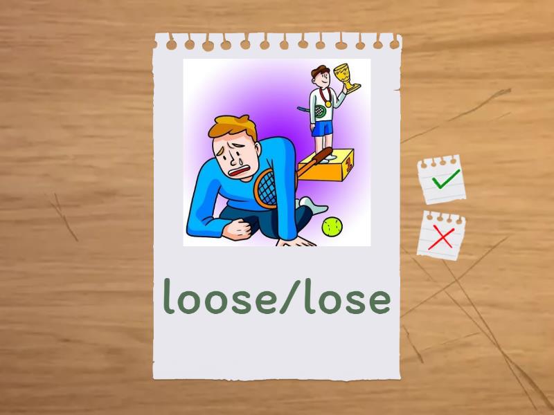 Confusing Words - Flash cards