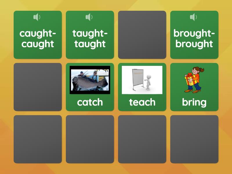 Irregular verbs - Matching pairs