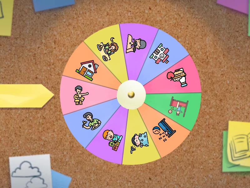 Daily routines - Random wheel