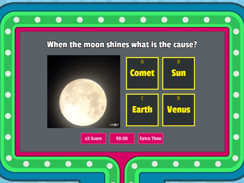 Science Grade 4 - The Universe and the Solar System - Gameshow quiz