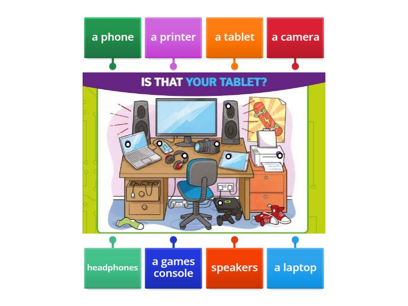 BC_It's my life_Elementary_Is that your tablet? - Labelled diagram