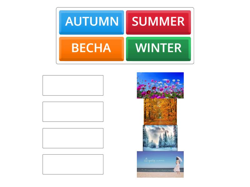 SEASONS - Match up