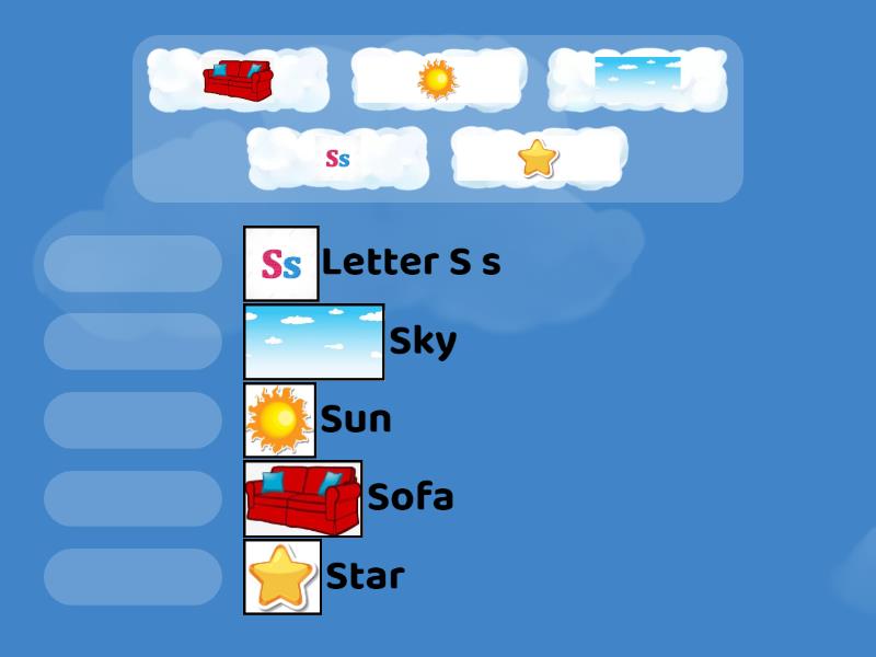 Mach words - Match up