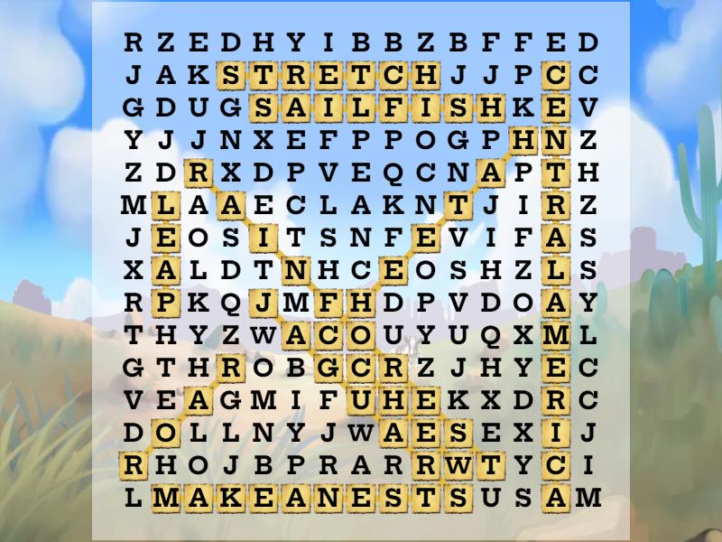 Central America - Wordsearch
