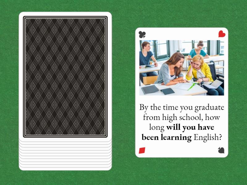 Adv Future Tenses Speaking - Speaking cards