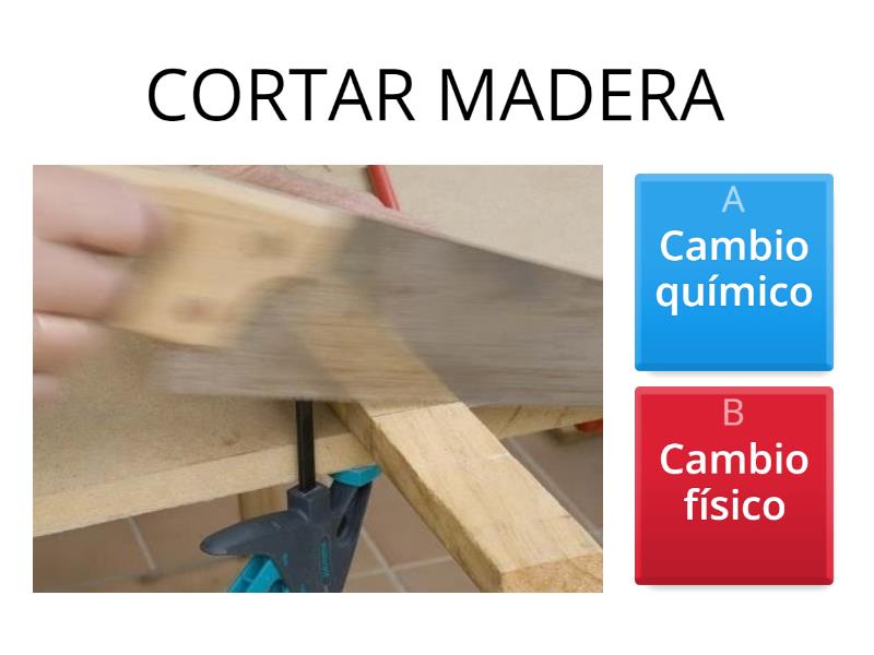 Descubrimos los tipos de cambios que sufre la materia - Викторина