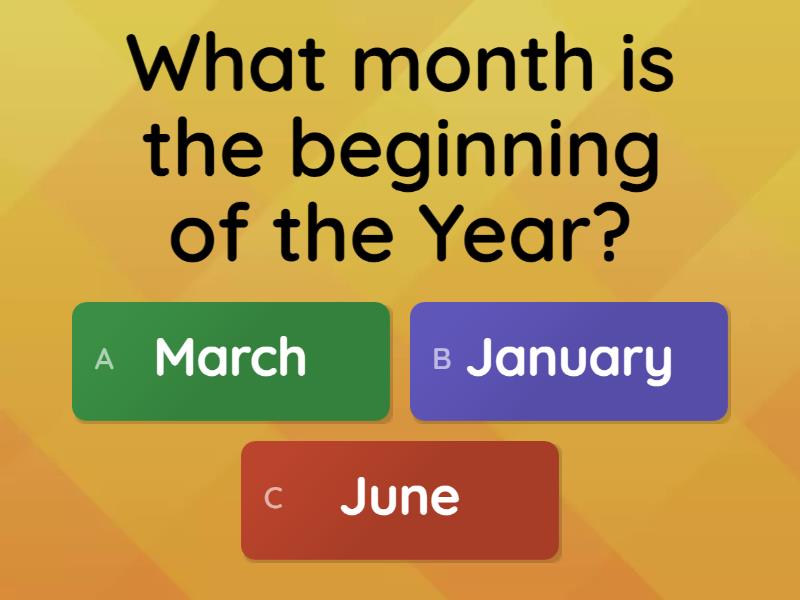 Months of the Year (Bright Ideas 2) - Questionário