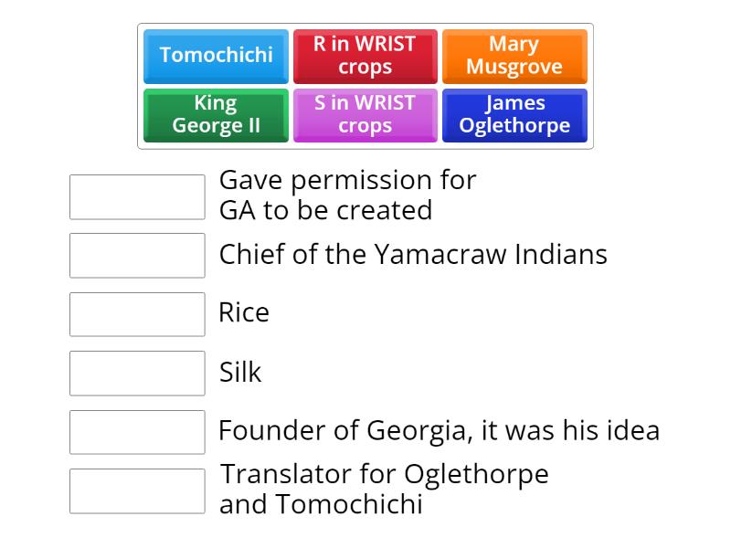 Colonization - Match up