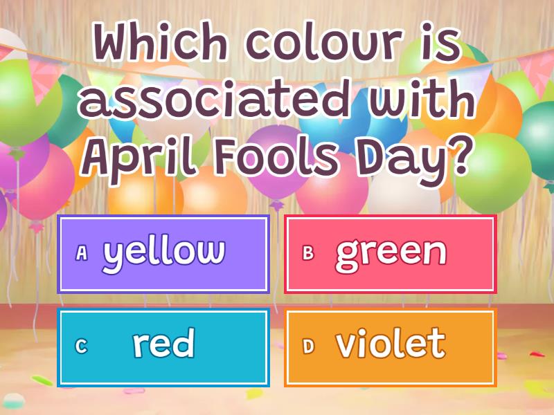 1st of April - Quiz