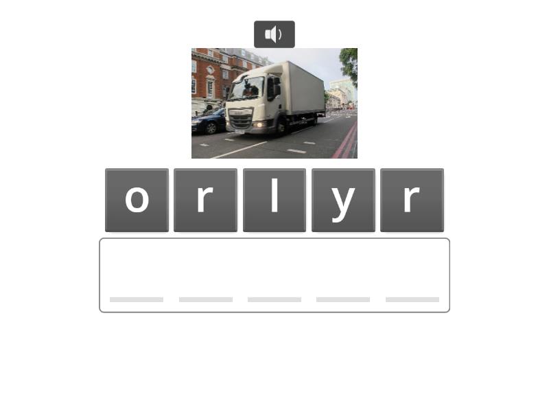 Kid's Box 1/unit 10 - Anagram