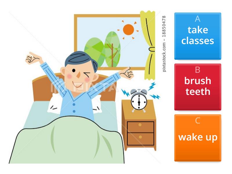 BK-Daily Routine - Quiz