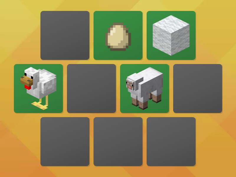 Minecraft - Matching pairs