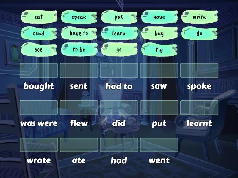 unit 6 p5 irregular verbs - Match up