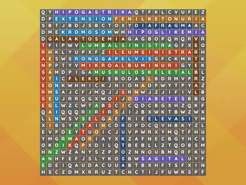 KUIS MATRIKULASI - Wordsearch