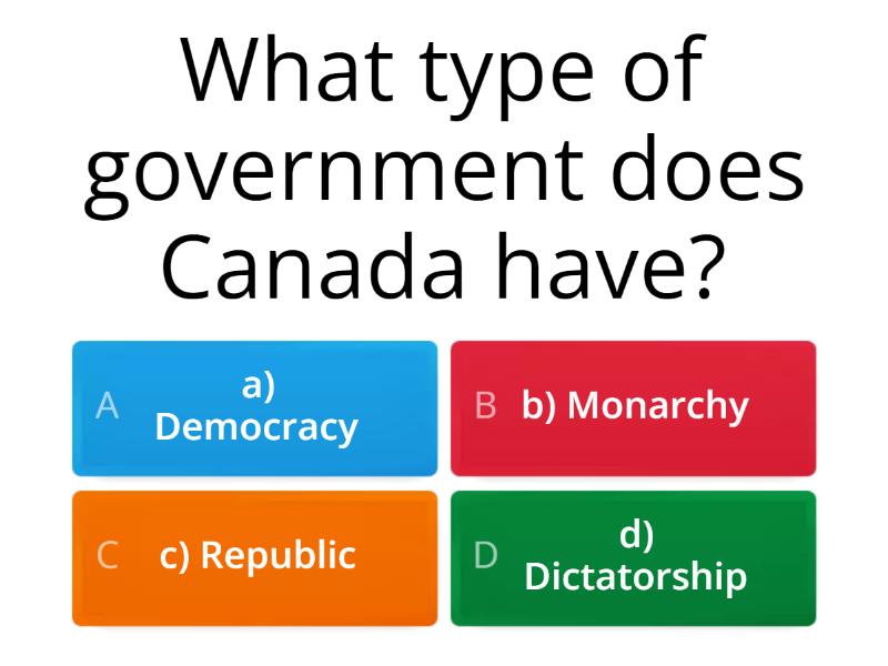 Canada - Quiz