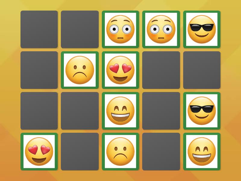 Memorice de emojis - Matching pairs